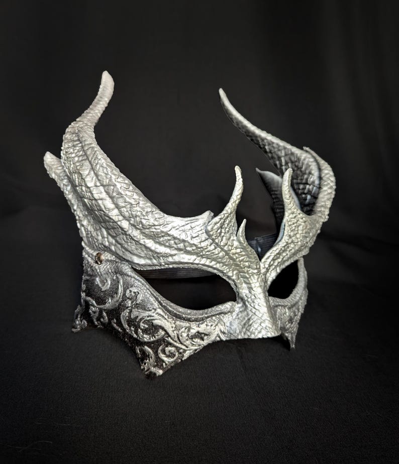 Dragon Scale Masquerade Mask - Etsy