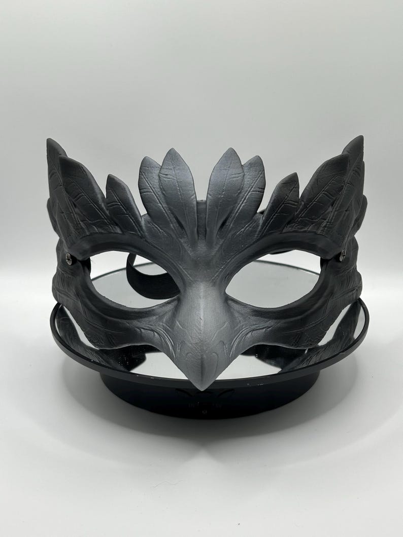 Raven Masquerade Mask - Etsy