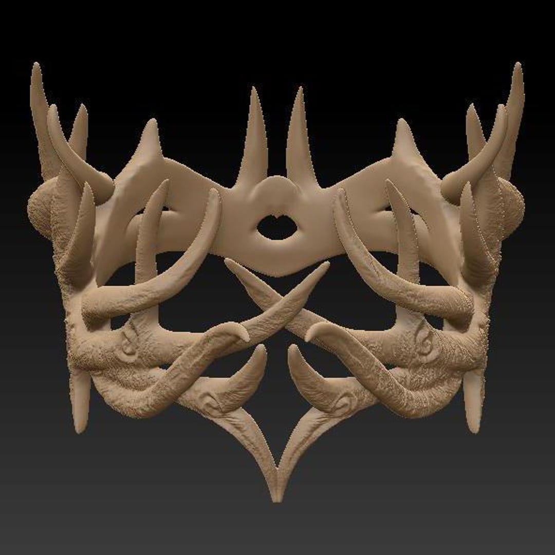 Faewood Crown STL File - Etsy