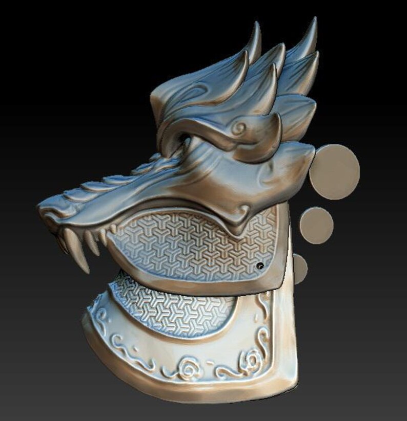 Jun Wu Shoulder Armor STL File - Etsy
