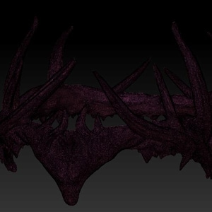 King Roan's Bone Crown STL File - Etsy