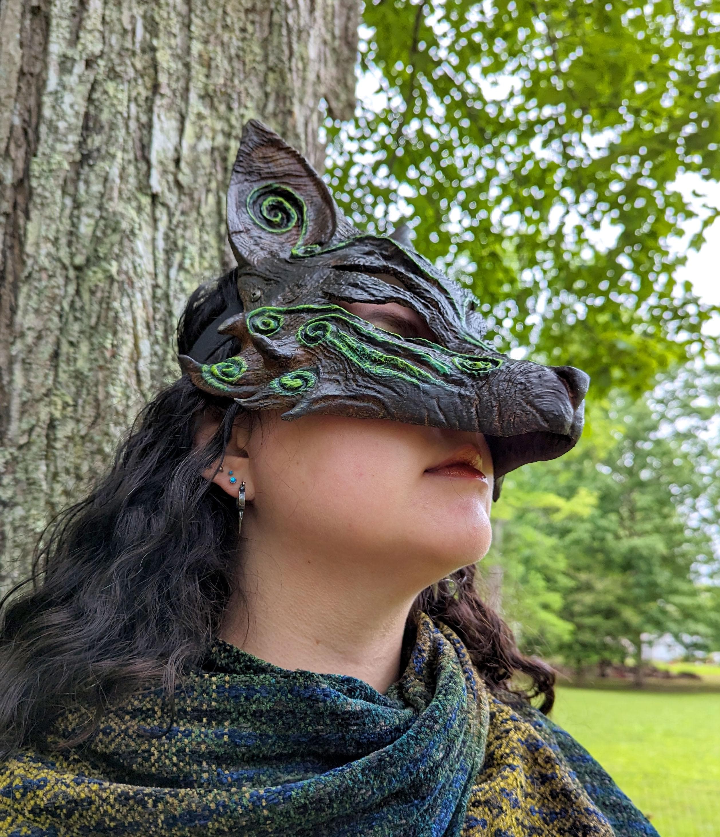 Faewood Fox Mask - Etsy