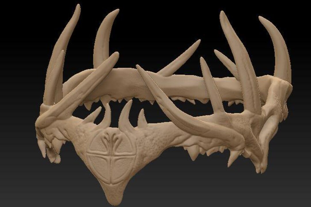 King Roan's Bone Crown STL File - Etsy