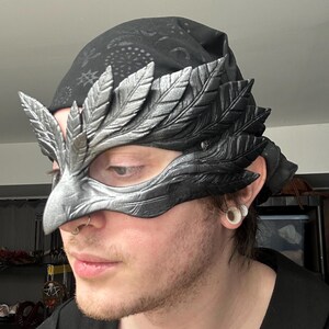 Raven Masquerade Mask - Etsy