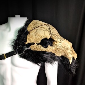 Bear Skull Shoulder Armor – LARP & Cosplay - Etsy