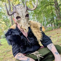 Wild Boar, Pig Mask, Unpainted, Soft Foam for LARP Combat, Quadrobics ...