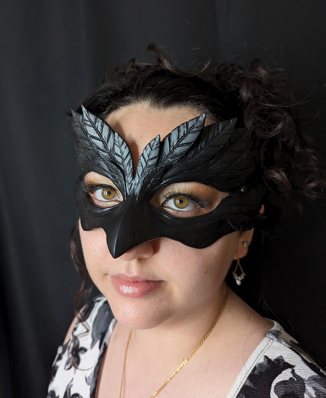 Raven Masquerade Mask - Etsy