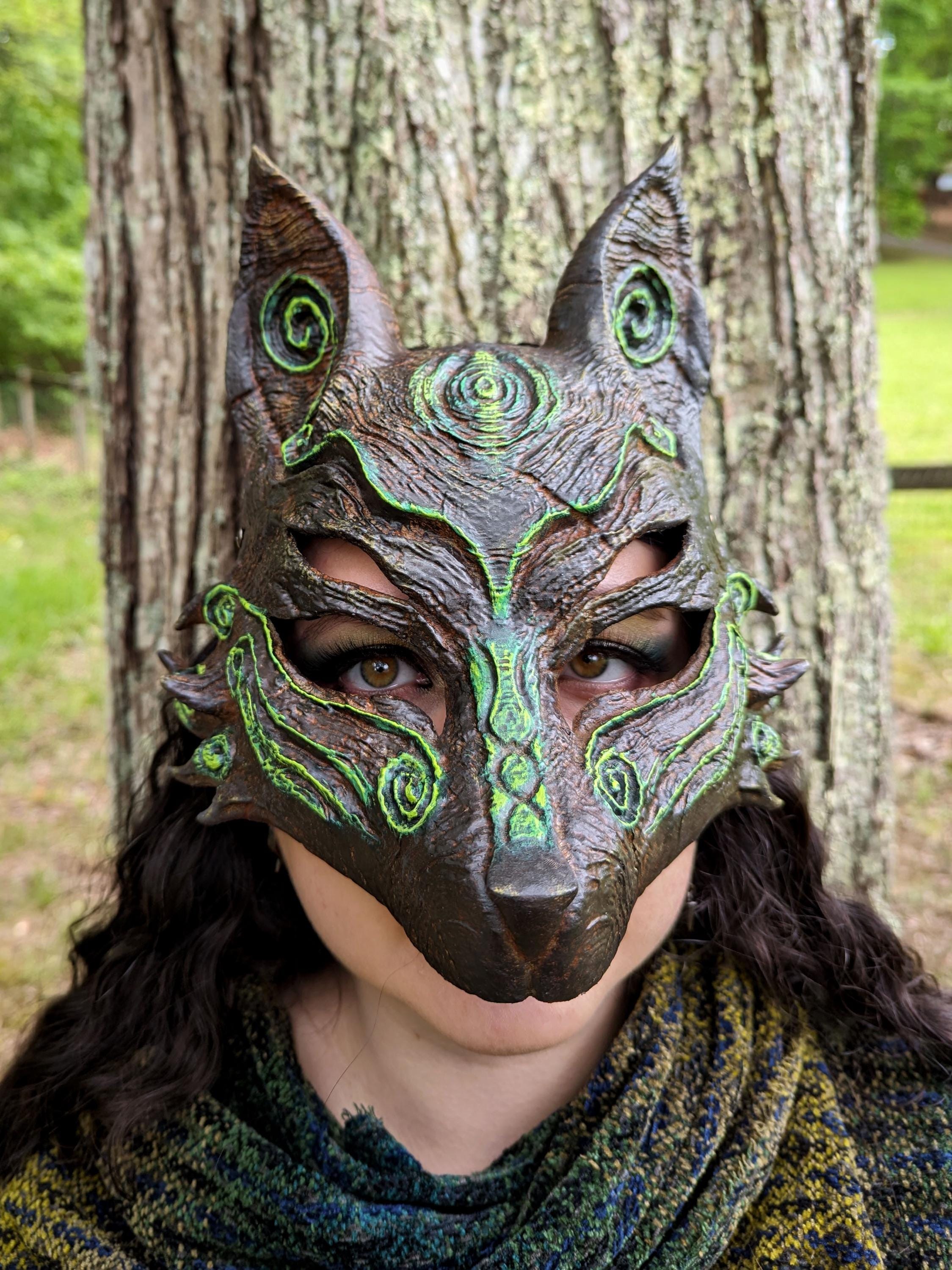Faewood Fox Mask - Etsy