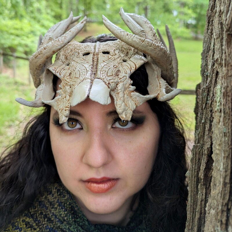 Skull Headpiece - Etsy
