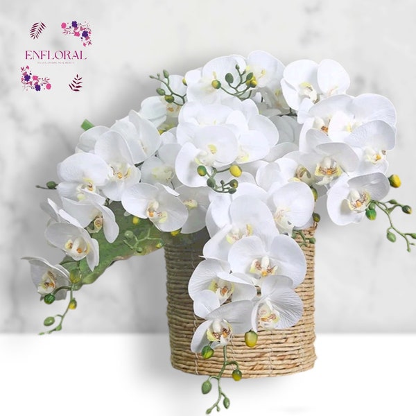 Realistic Faux Orchids - Etsy