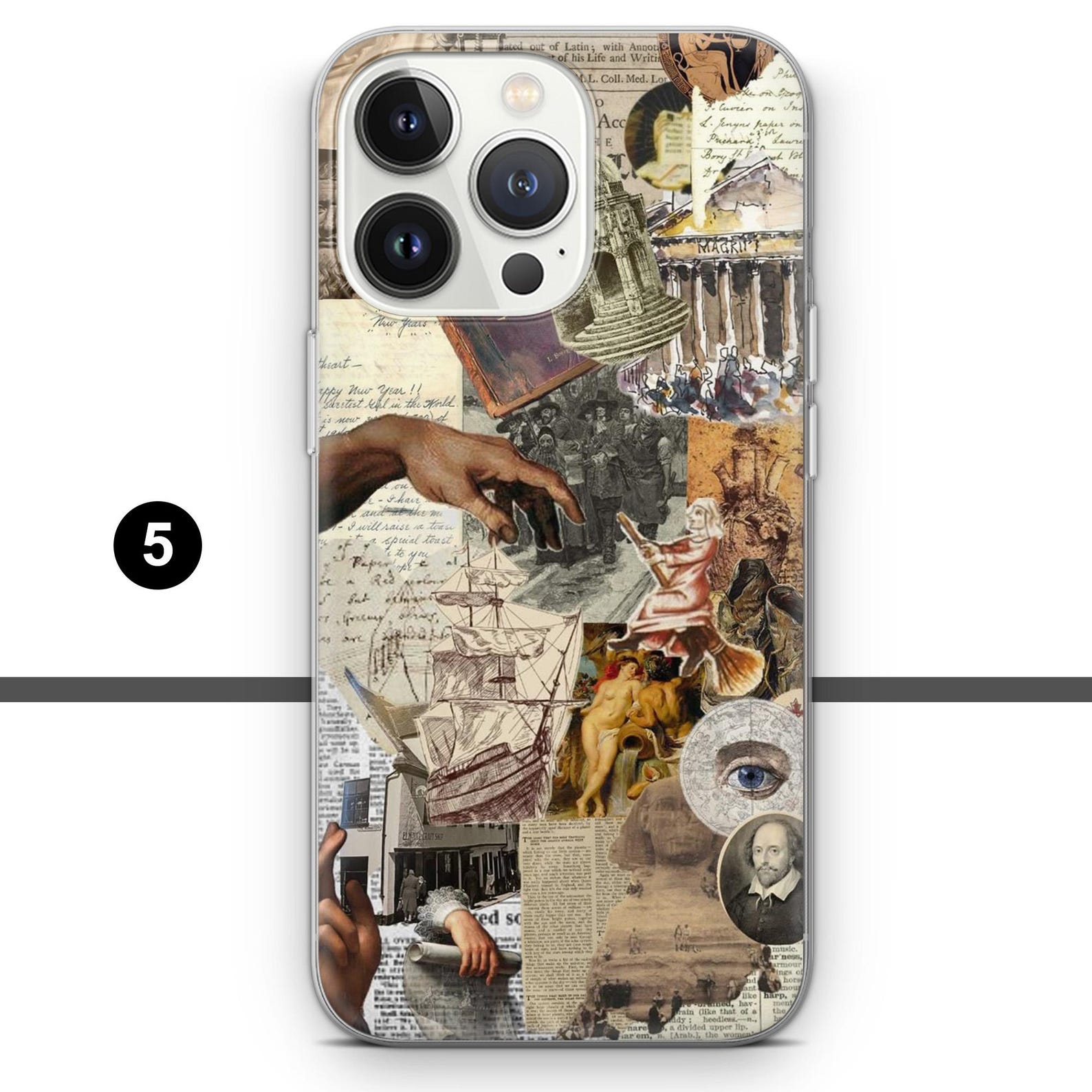 Ancient Greek Phone Case Aesthetic History Renaissance Art Cover for ...