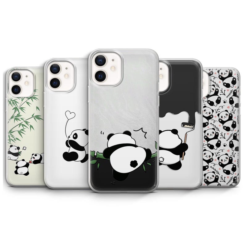 Panda iPhone Case - Etsy