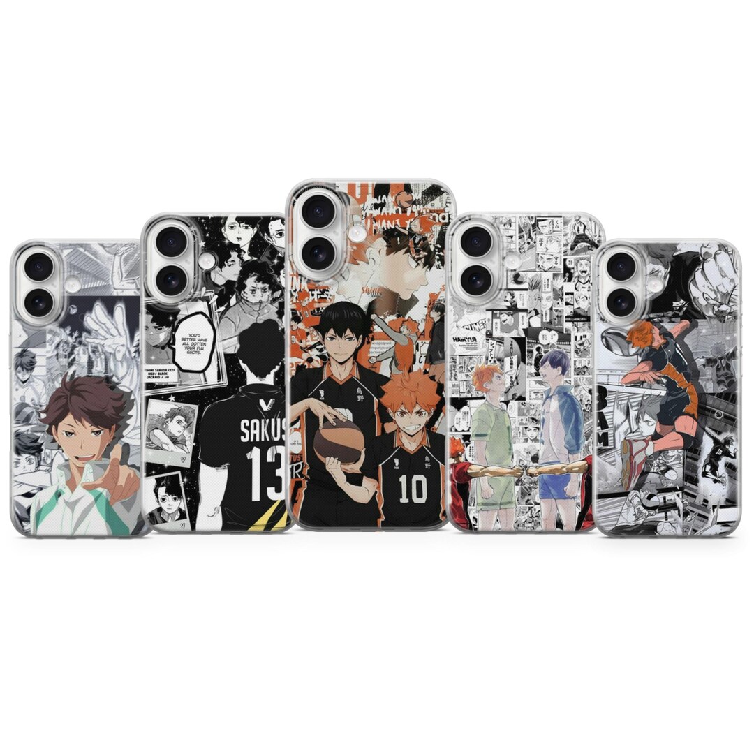 Haikyuu Phone Case Anime Sports Manga Cover for iPhone 17 Air 16e Pro ...