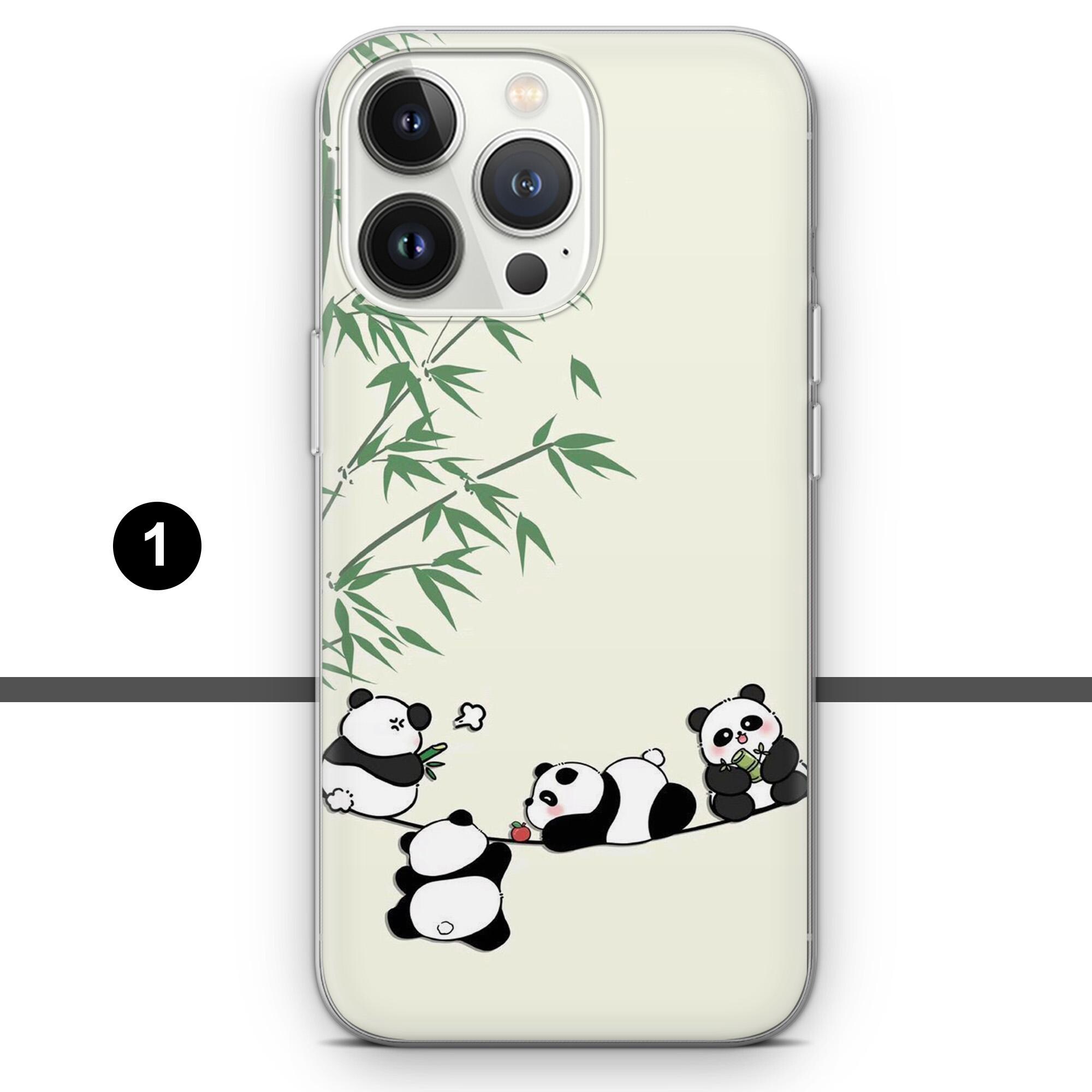Cute Panda Phone Case Bamboo Wildlife Animal Bear Mammal Cover for ...