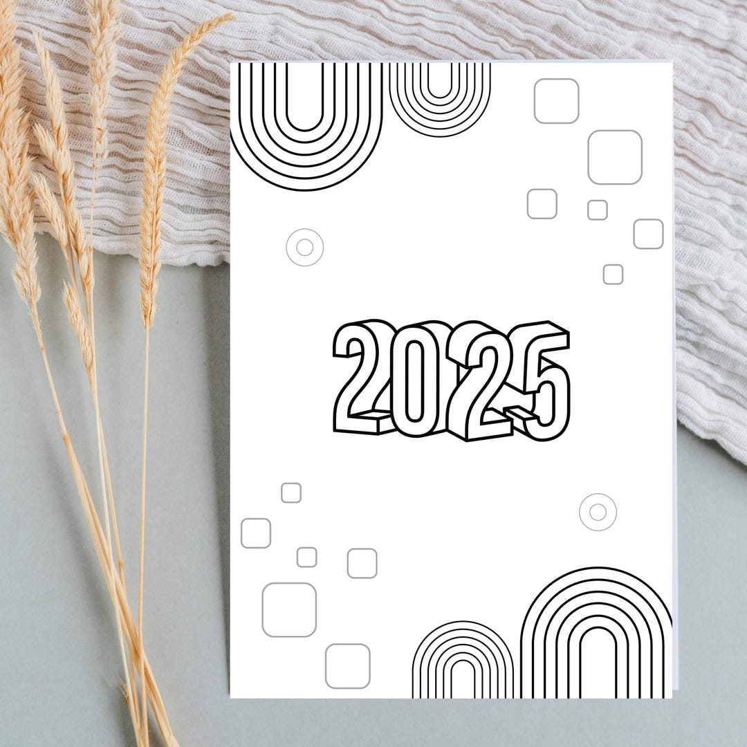 2025 Cover Page Set | Printable Planner Cover Pages | 3 Designs ...