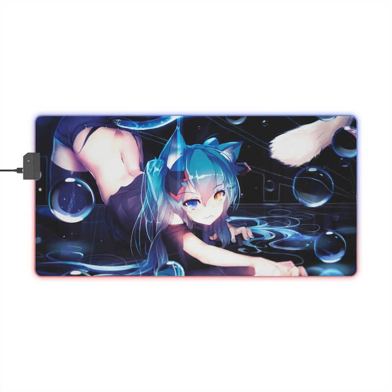 Anime Mouse Pad Girl Etsy