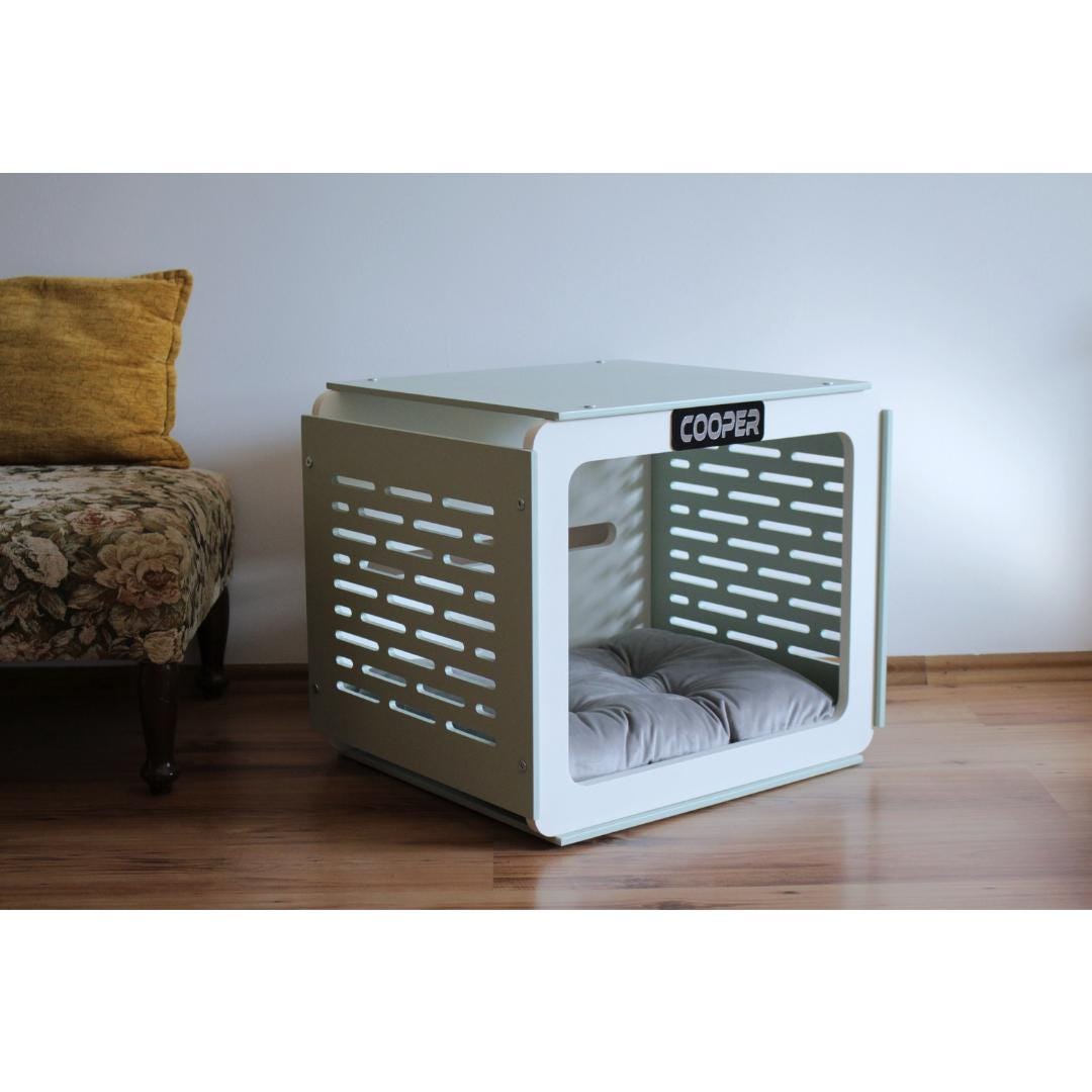 Tui Wooden Dog House Without Door Dog Crate Modern Design, Dog Kennel ...