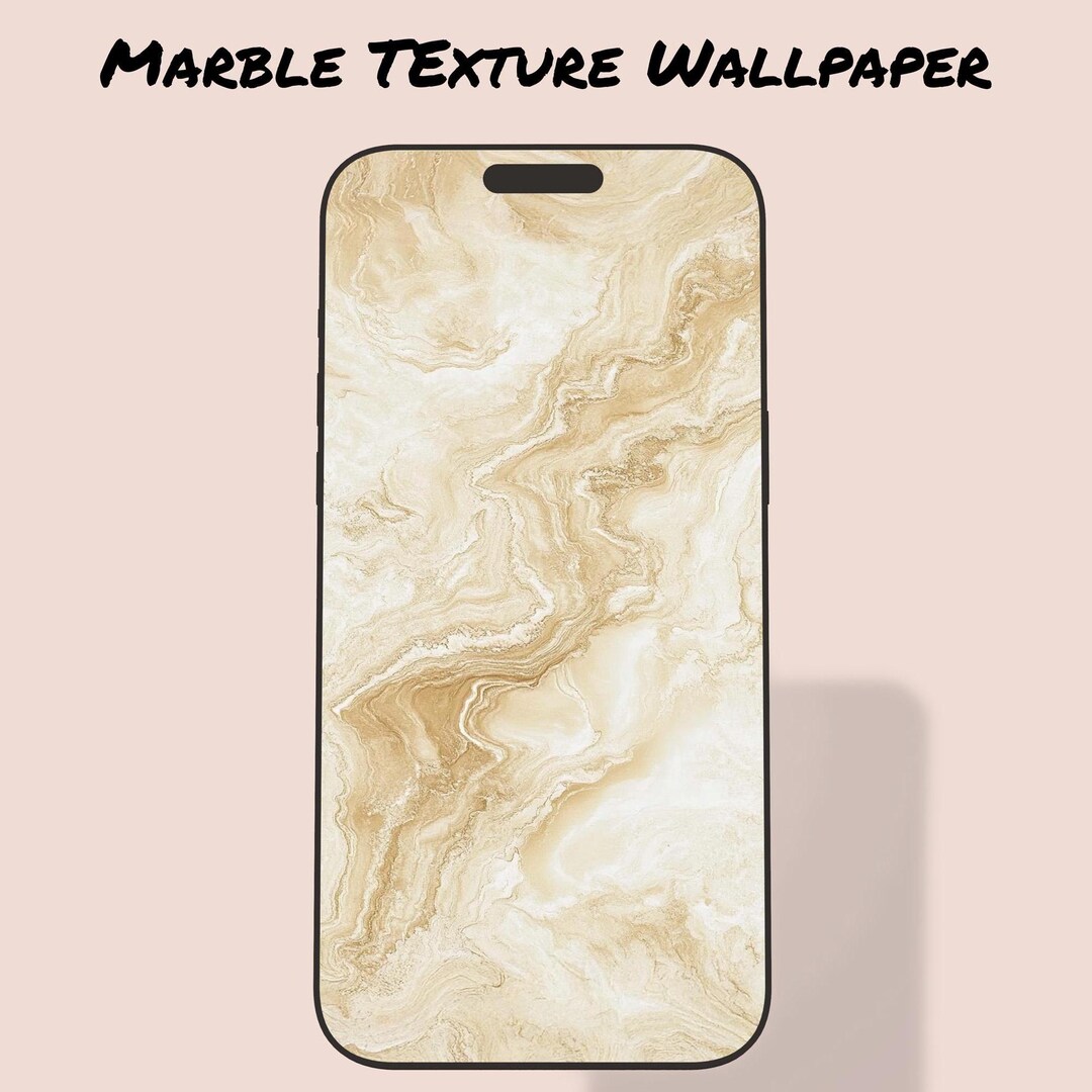 Elegant Beige Marble Texture Wallpaper, Earthy Marble Stone Pattern ...
