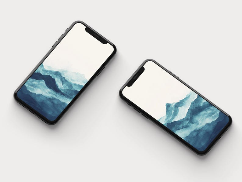 Minimalist Matching Phone Wallpapers for Couples or Best Friends ...