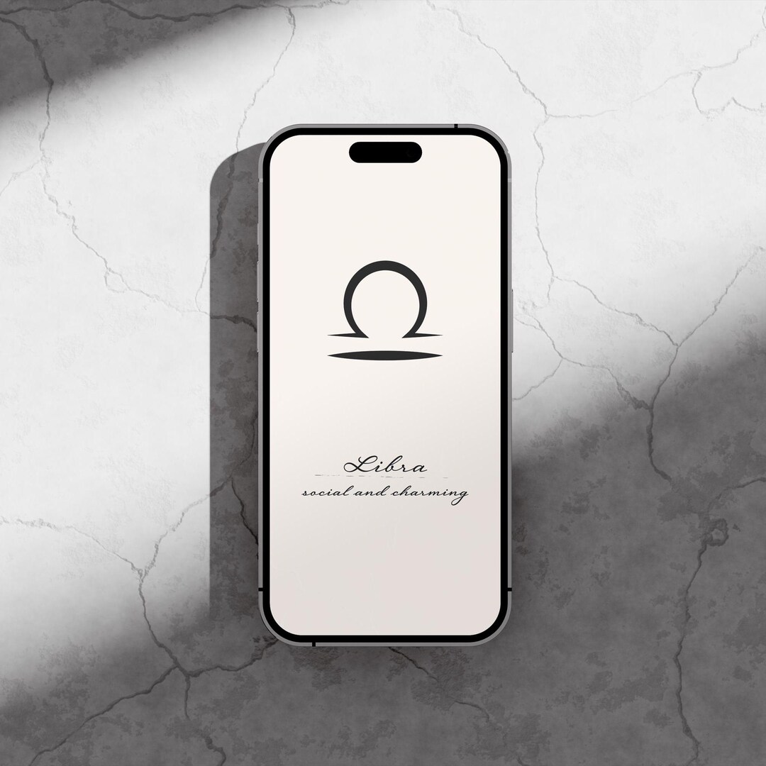 Libra Zodiac Sign Phone Wallpaper, Astrology iPhone & Android ...