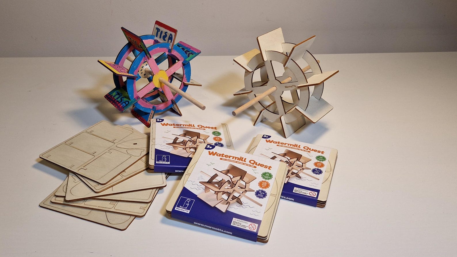 Wooden Watermill Outdoor Adventure DIY Kit - Etsy