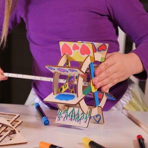 Wooden Watermill Outdoor Adventure DIY Kit - Etsy