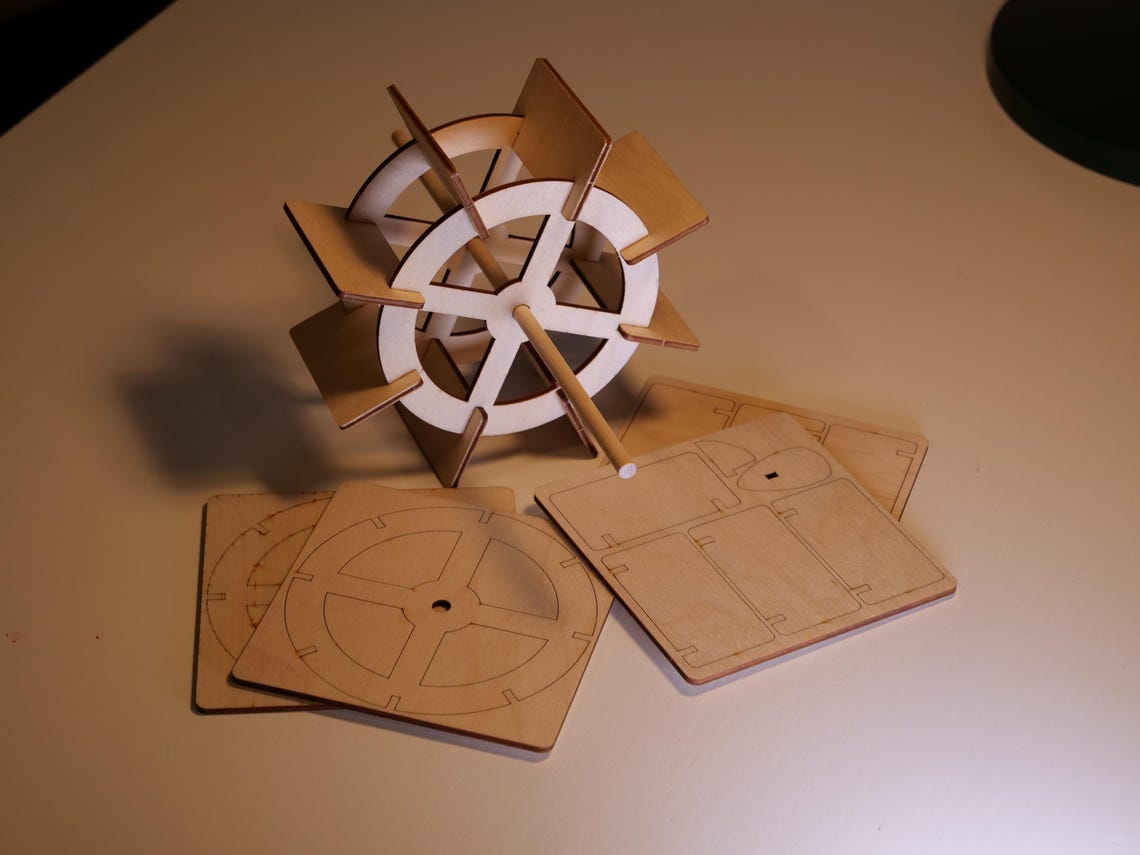 Wooden Watermill Outdoor Adventure DIY Kit - Etsy