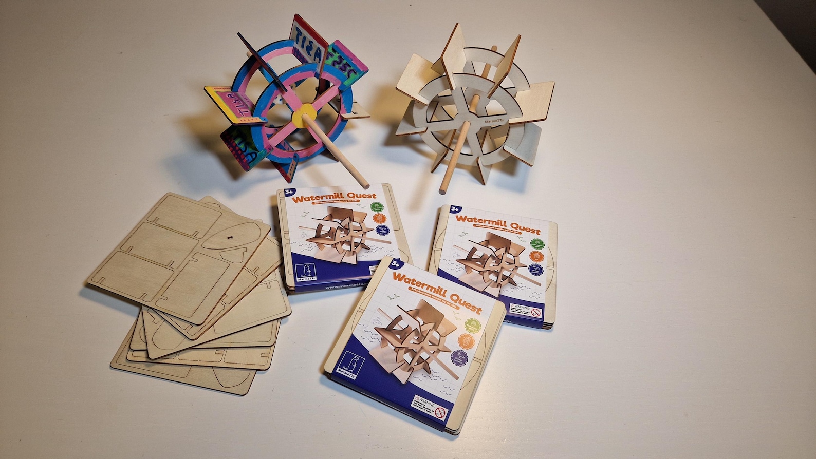 Wooden Watermill Outdoor Adventure DIY Kit - Etsy
