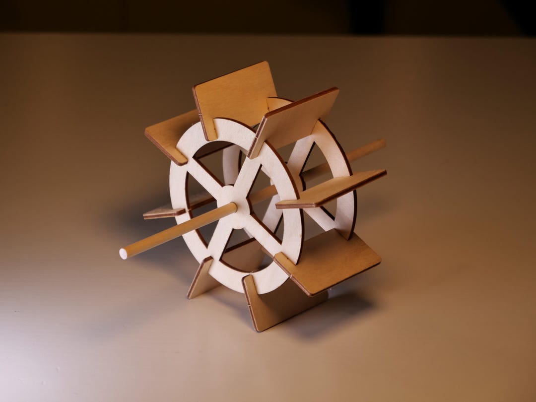 Wooden Watermill Outdoor Adventure DIY Kit - Etsy