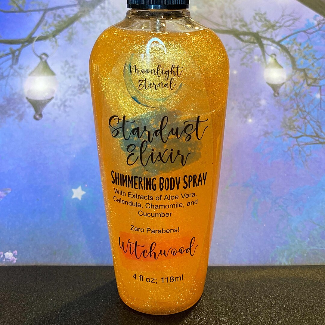 Witchwood Shimmering Body Spray - Stardust Elixir - Caramel, Woods ...