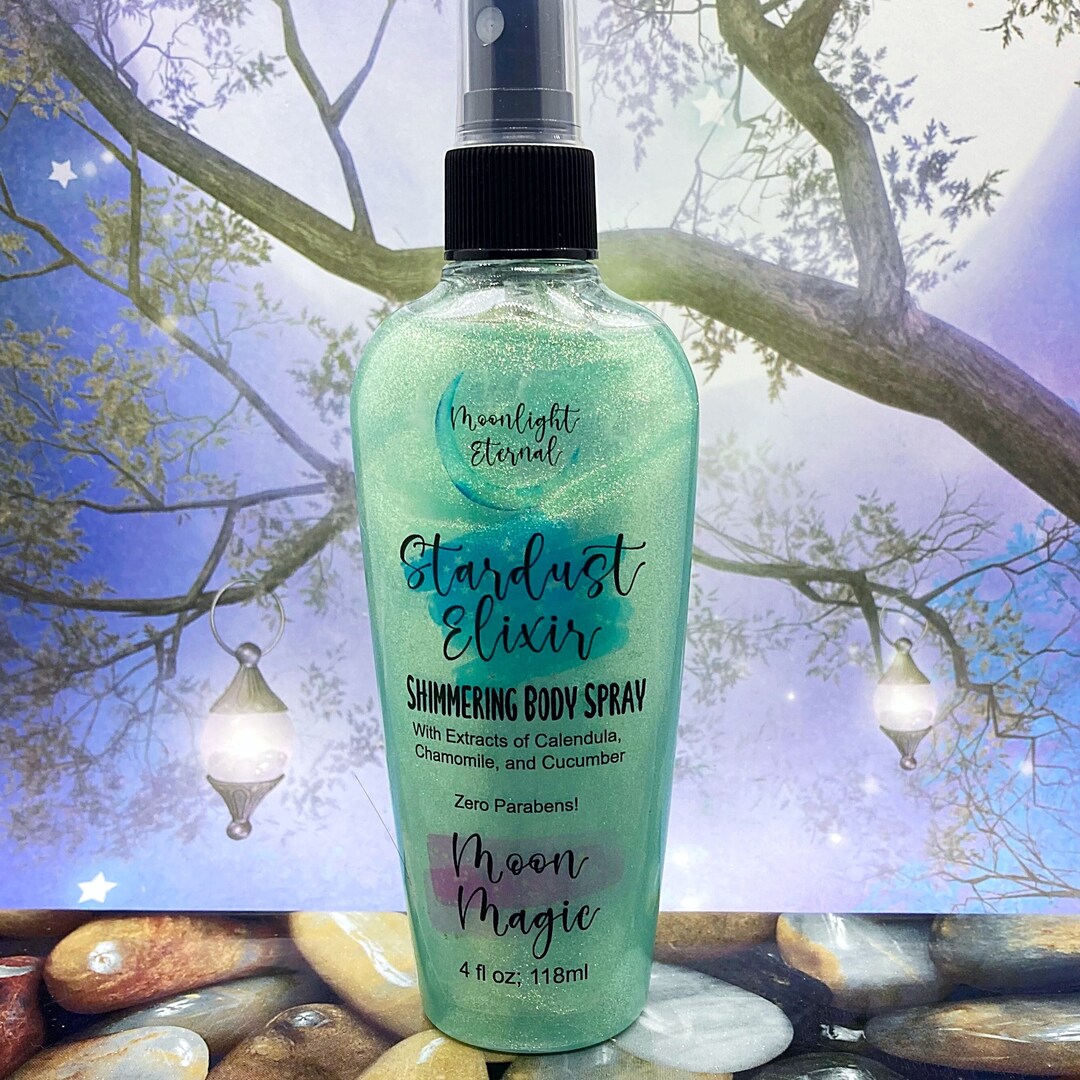 Moon Magic Shimmer Spray - Stardust Elixir - Fruity-floral Blend of ...