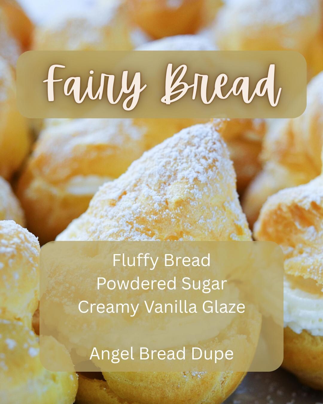 Fairy Bread Perfume. Sweet, Gourmand, Bread, Powdered Sugar, Vanilla ...