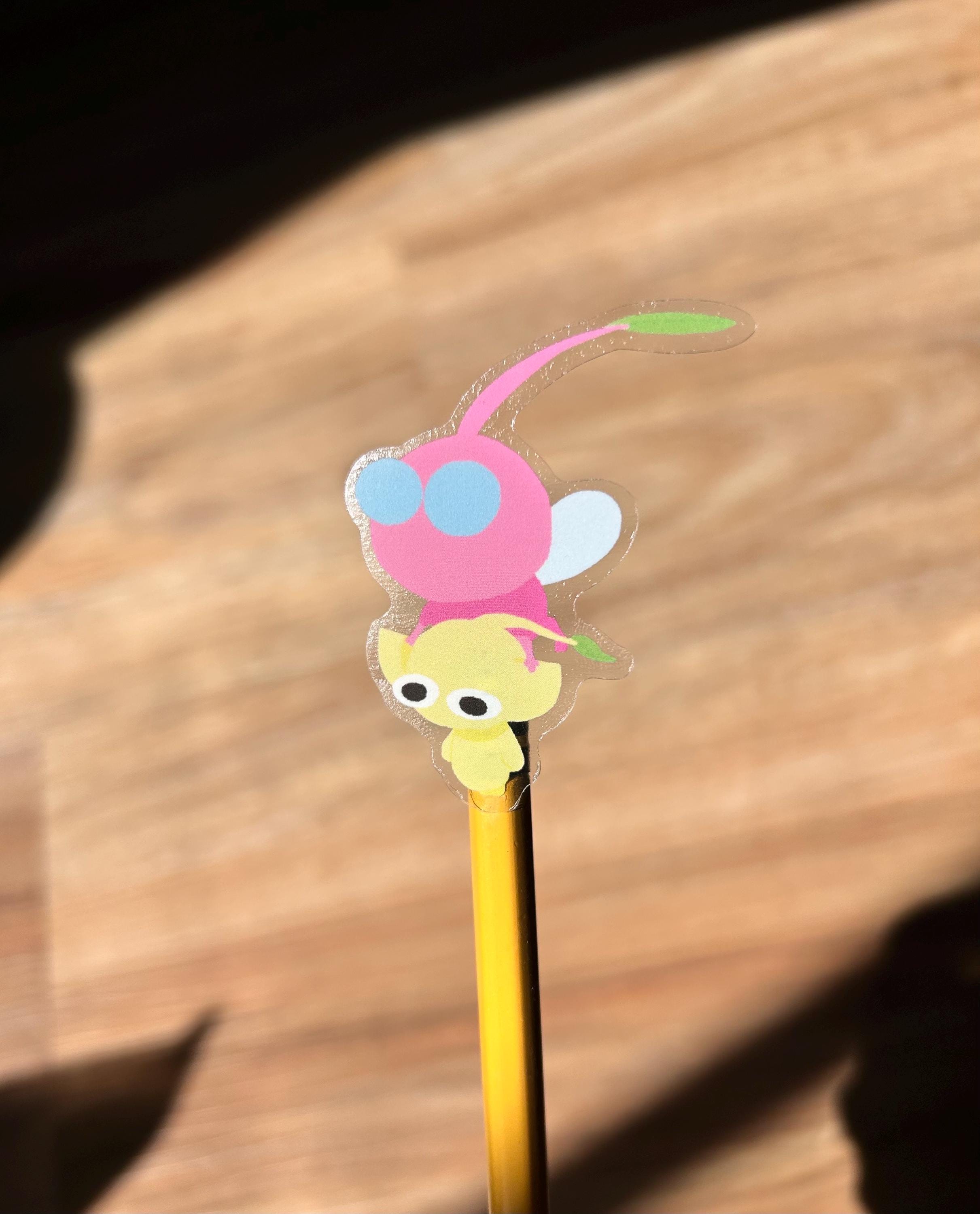 Pikmin Clear Sticker Sheet! - Etsy