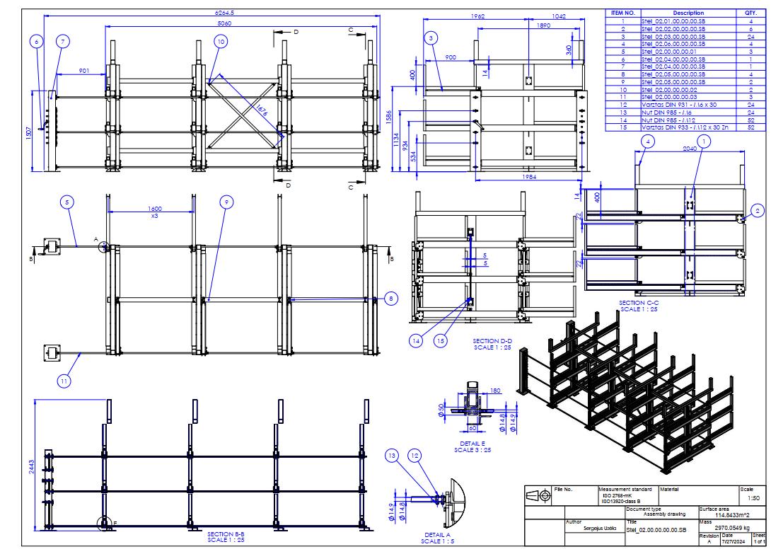 Industrial Roll Out Rack System - Etsy