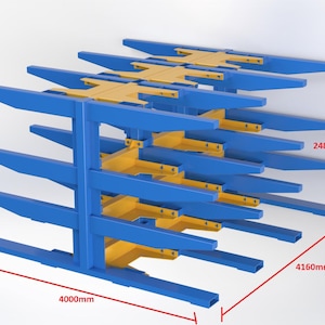 Industrial Rack for Heavy Sheet Metal - Etsy
