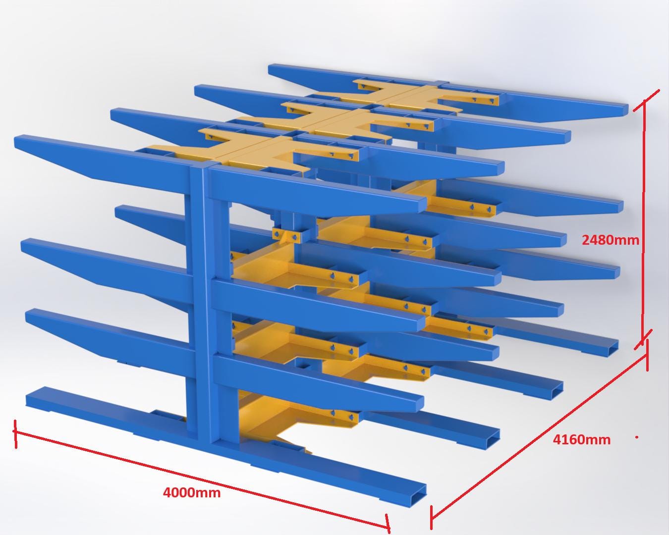 Industrial Rack for Heavy Sheet Metal - Etsy