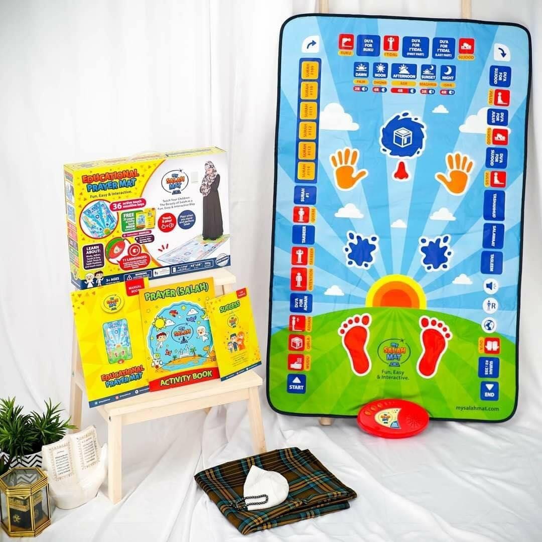 DIGITAL PRAYER MAT for Kids | Interactive Kids Prayer Mat With Audio ...