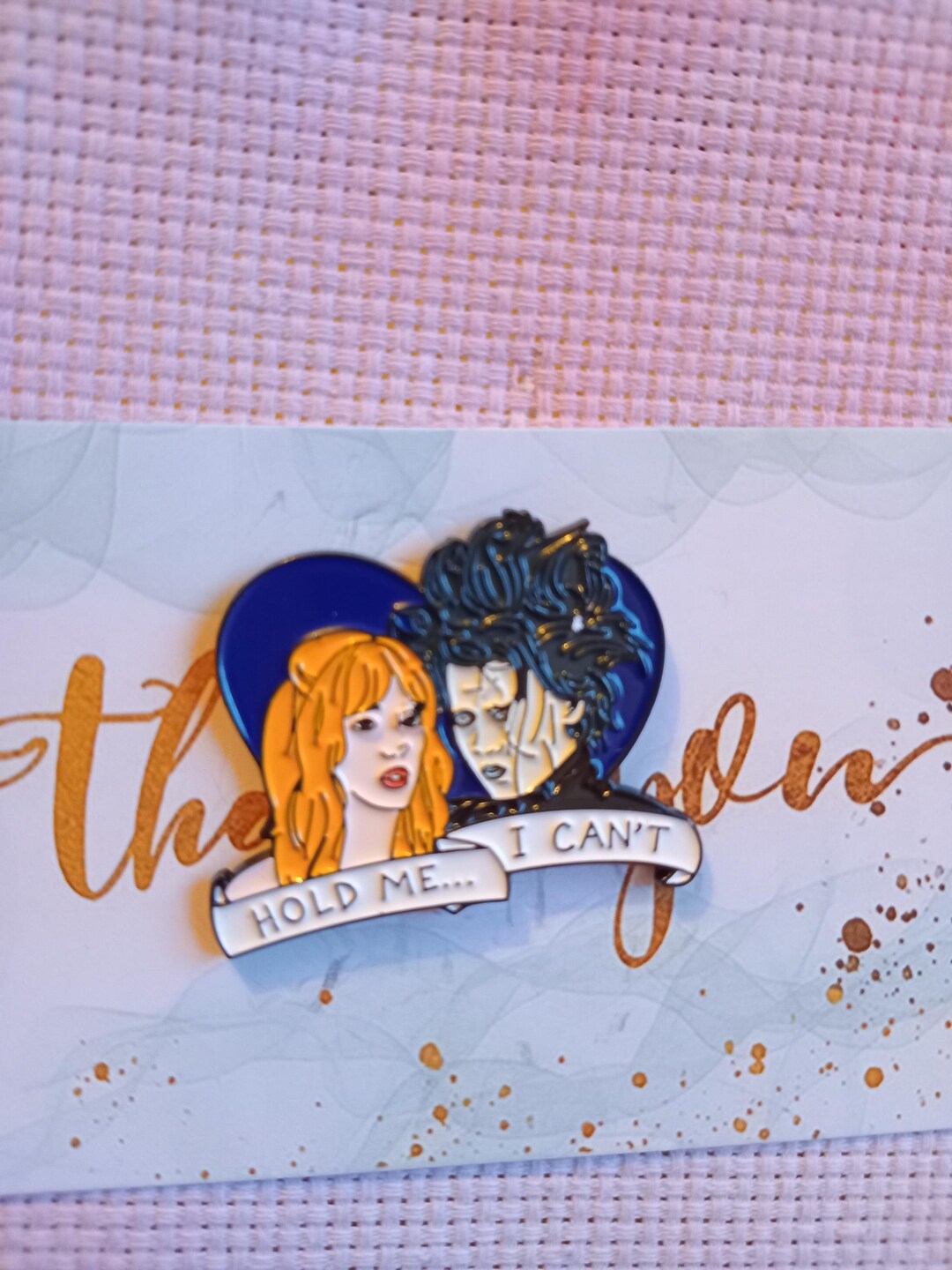 Edward Scissorhands Tim Burton Pop Culture Needle Minder - Etsy