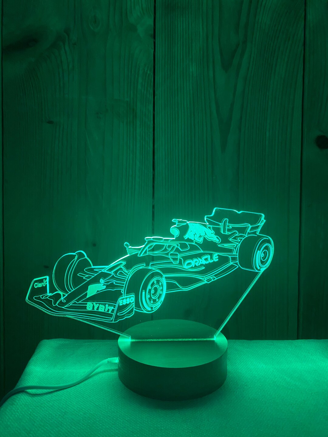 3D Led Formula 1 Car - Etsy