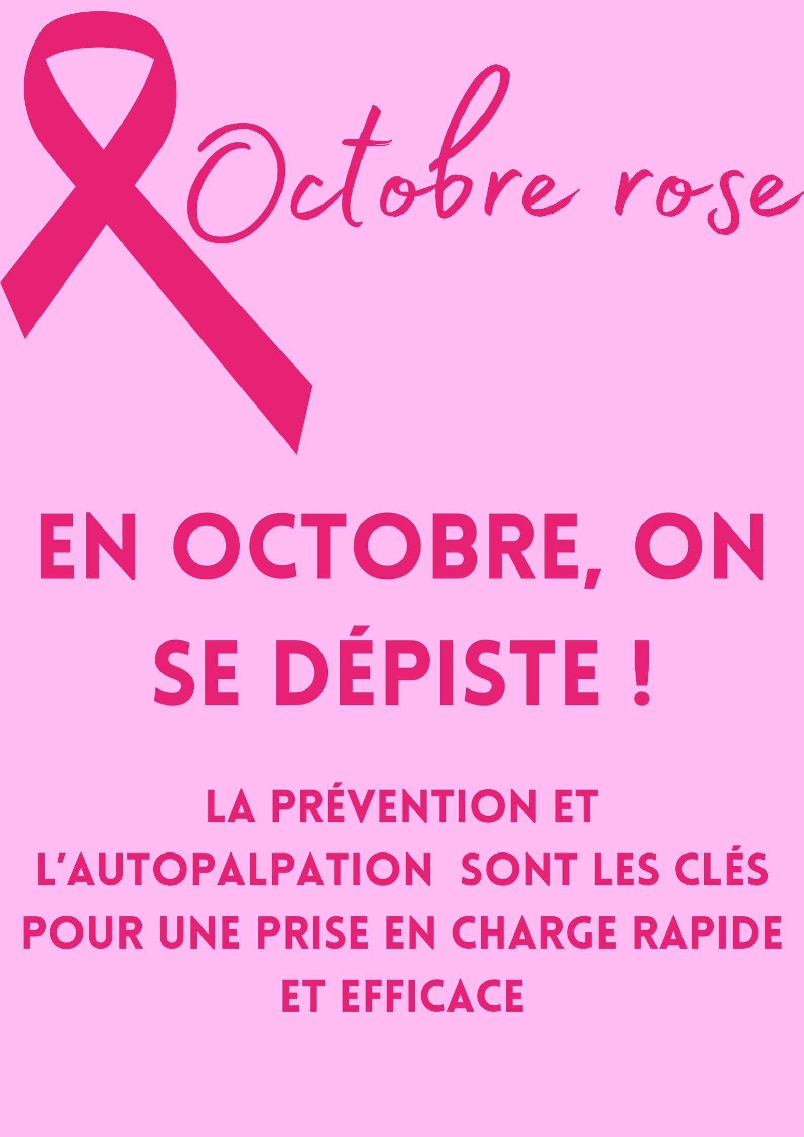 Affiche Octobre Rose - Etsy France