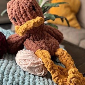 Adorable Marley Duck | Handcrafted Cuddle Stuffy - Etsy