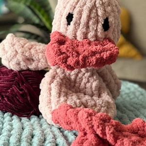 Adorable Marley Duck | Handcrafted Cuddle Stuffy - Etsy