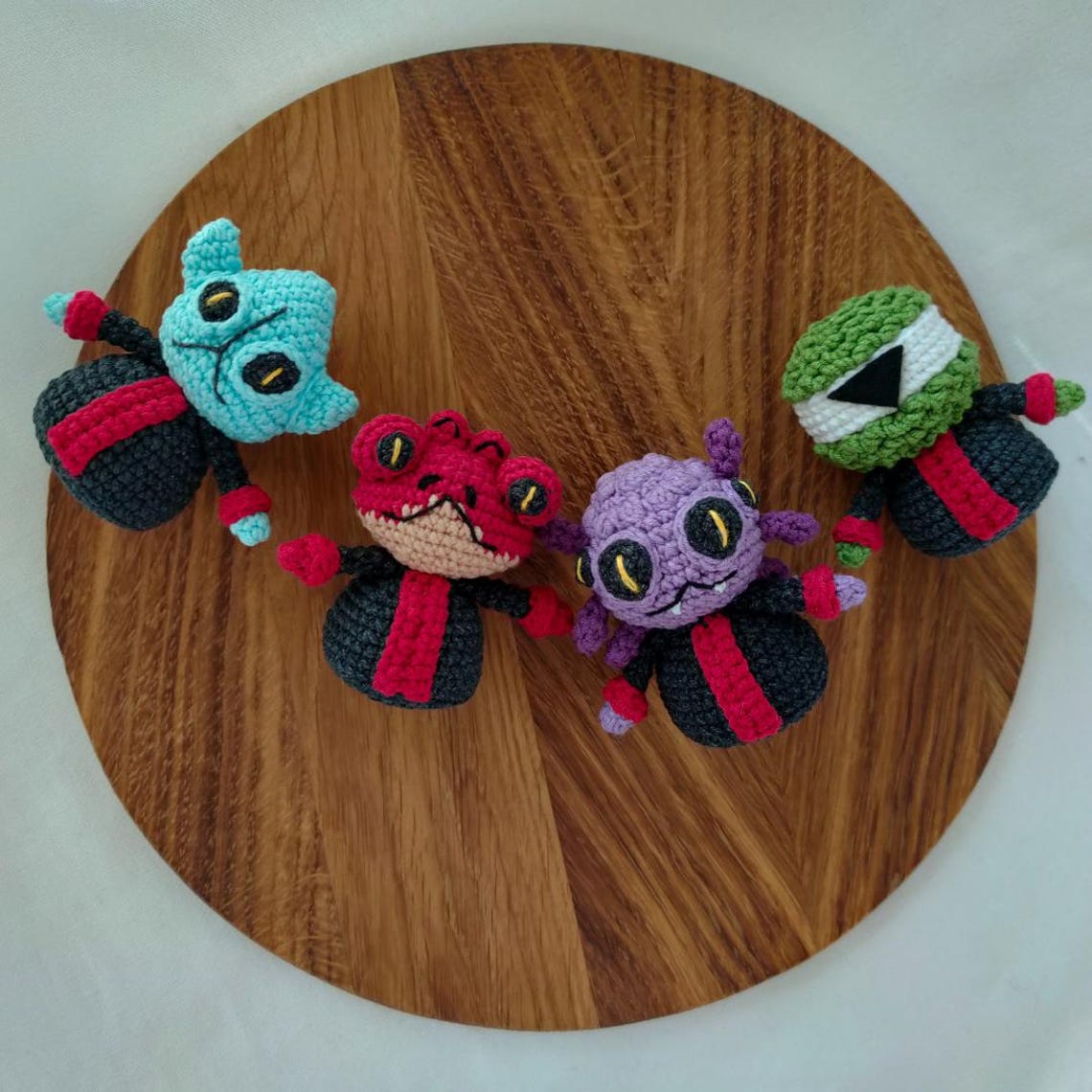 The Leaders of the Old Faith (leshy, Heket, Kallamar, Shamura) Crochet ...