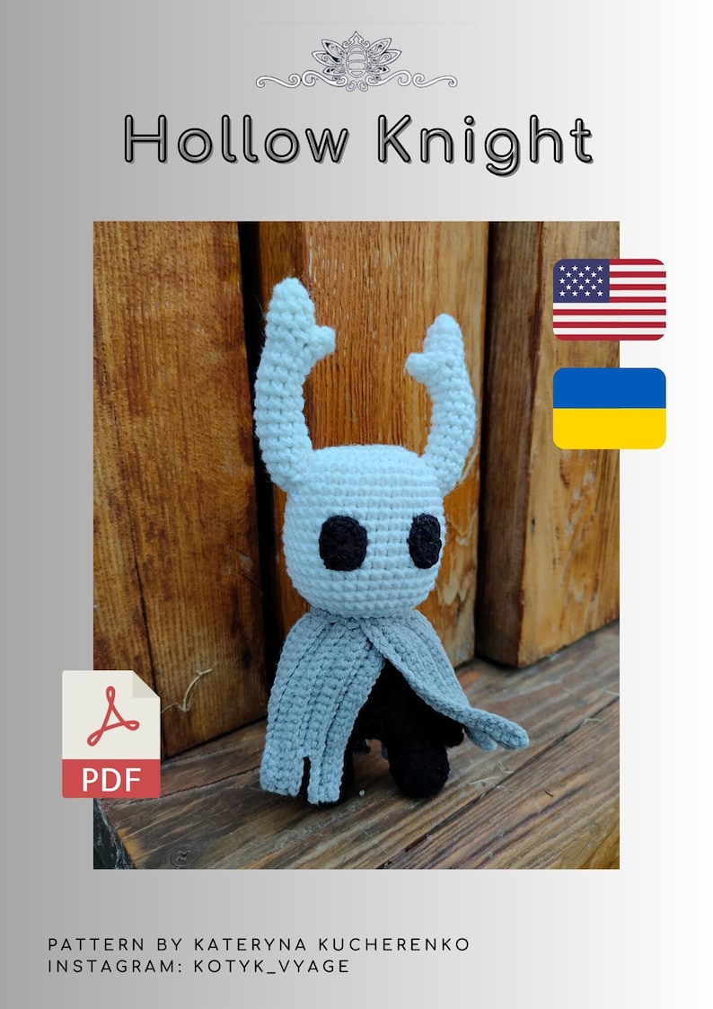 Hollow Knight Crochet Pattern PDF - Etsy