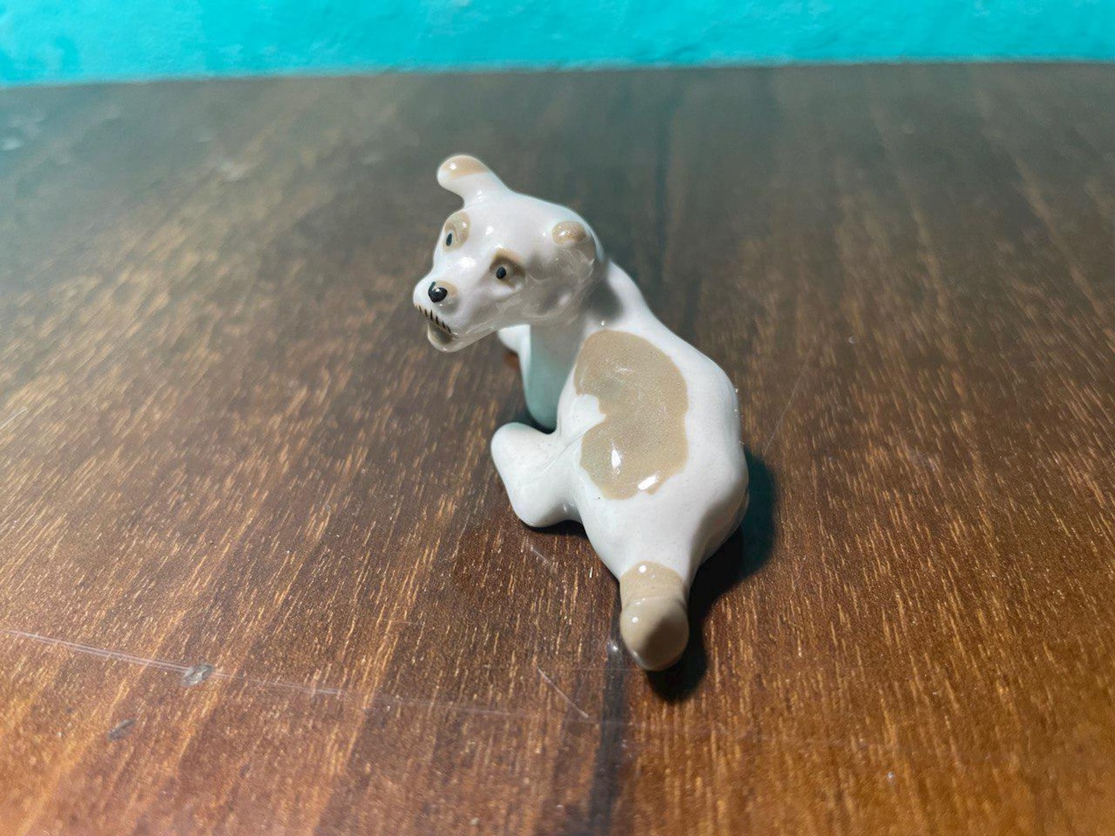 Antique Porcelain Figurine, LFZ Dog Mini. Used. - Etsy