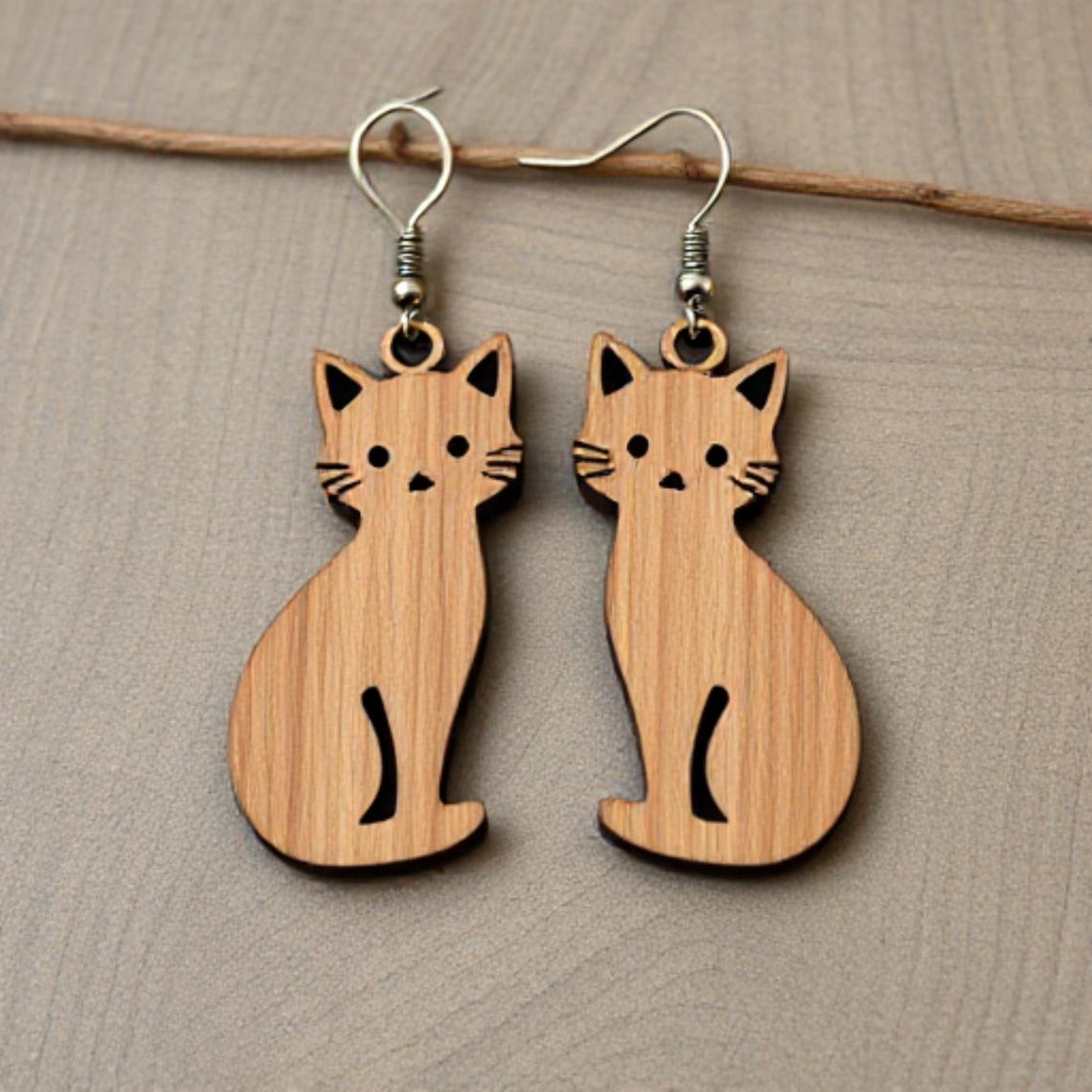 Wooden Animal Earring Bundle: Laser Cut Boho Designs (SVG, DXF, PDF) - Etsy