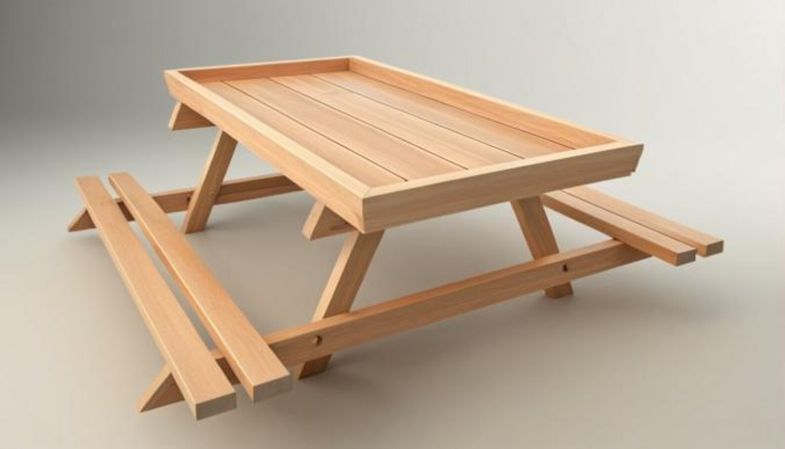 DIY Chicken Picnic Table Plans: Backyard Poultry Project (digital ...