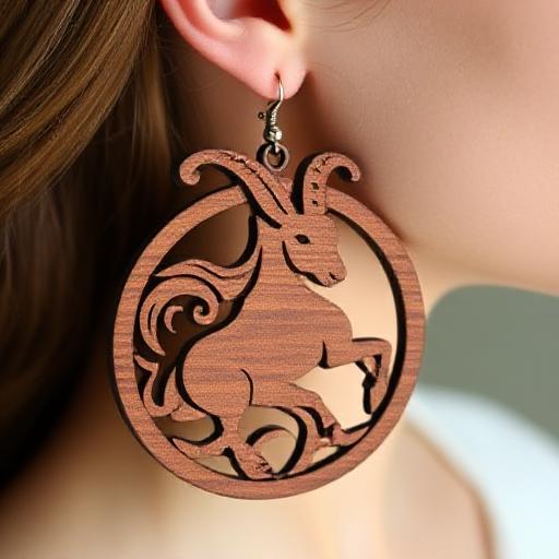 Laser Cut Wooden Tree Earrings: Boho Dangle Jewelry (SVG, DXF, PDF) - Etsy
