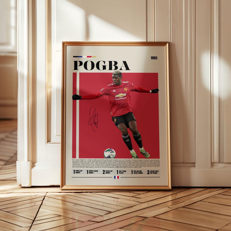 Paul Pogba - Etsy