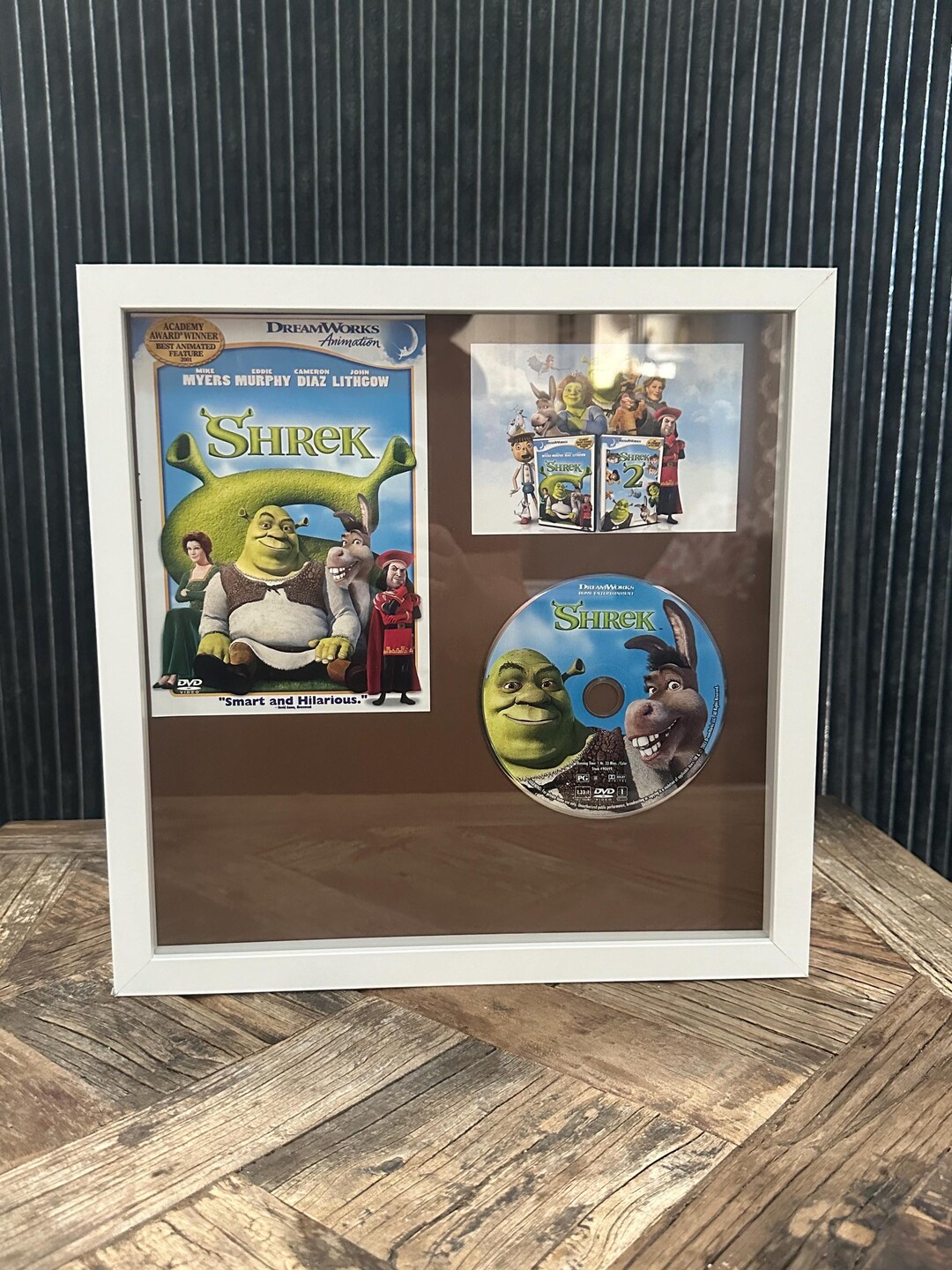 Shadowbox Movie/music Wall Art DVD/CD - Etsy